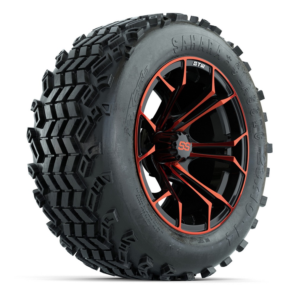 14" Golf Cart Wheels and 23" Tire Combos (22)