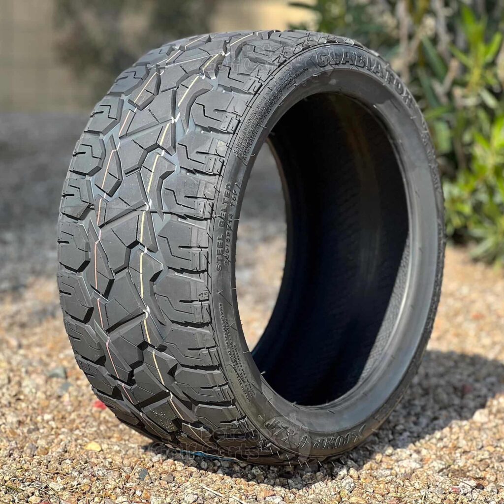 205/35R14 XCOMP® Gladiator Steel Belted Radial Golf X/T Tires (20″ tall)