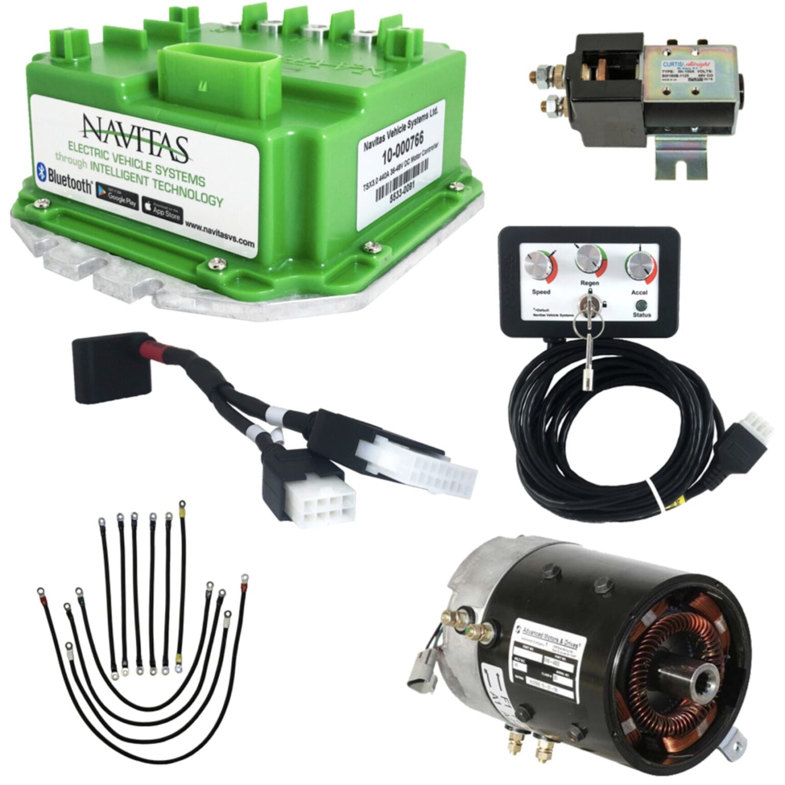 EZ-GO TXT 48V DC Motor & Controller Package – Speed & Torque Upgrade ...